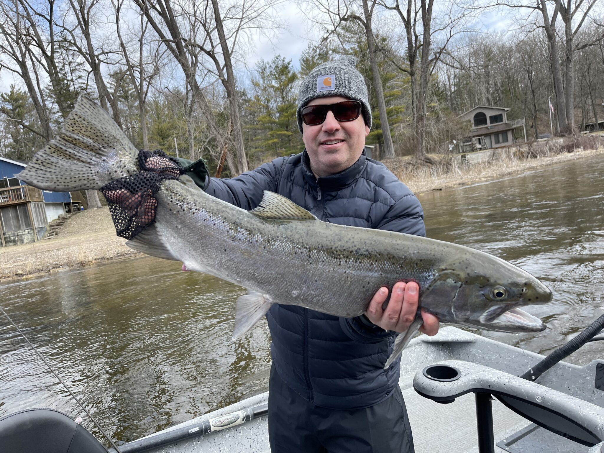 Muskegon River Fishing Report – April 3, 2023 – Newaygo, Michigan – On ...